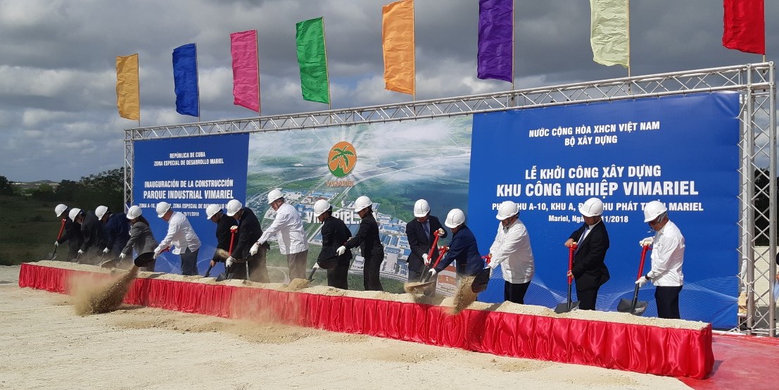 Groundbreaking ceremony of Vimariel Economic Zone in Mariel Special ...