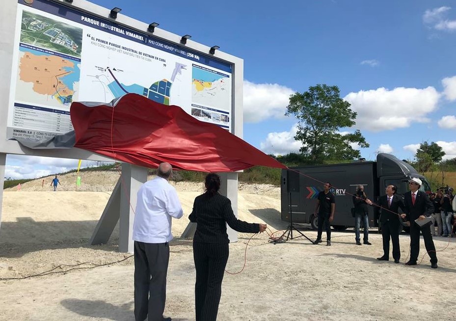 Groundbreaking ceremony of Vimariel Economic Zone in Mariel Special ...
